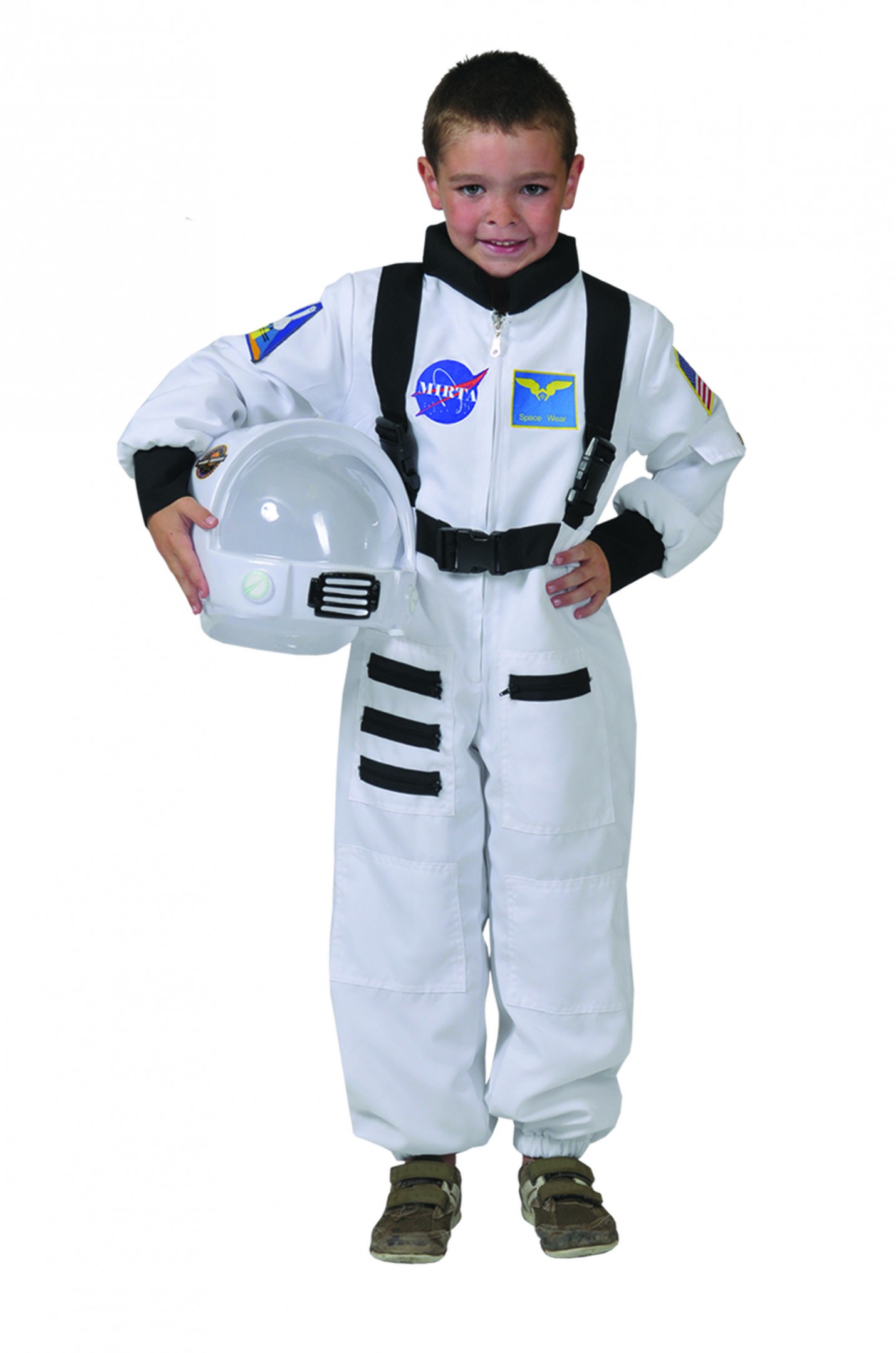 Astronaut overall wit – Feestwinkel Party-Time