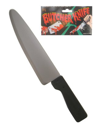 Vleesmes 30 cm. | Feestwinkel Party-Time