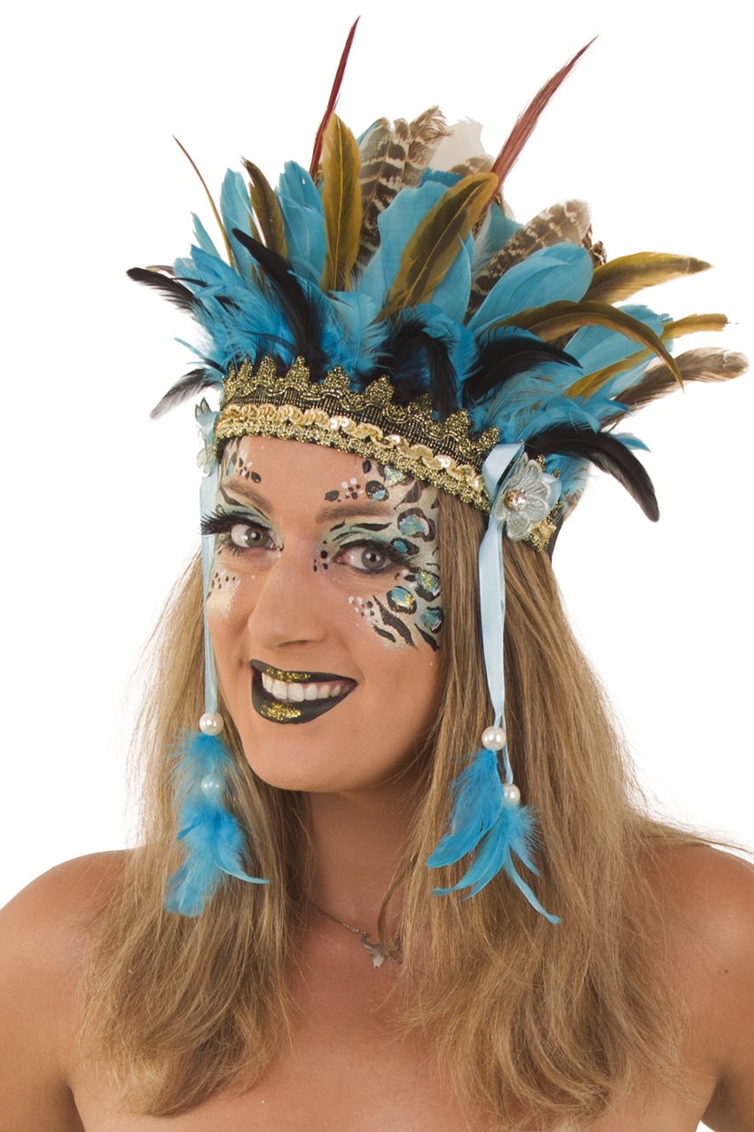 Veren hoofdtooi Wichita – Feestwinkel Party-Time