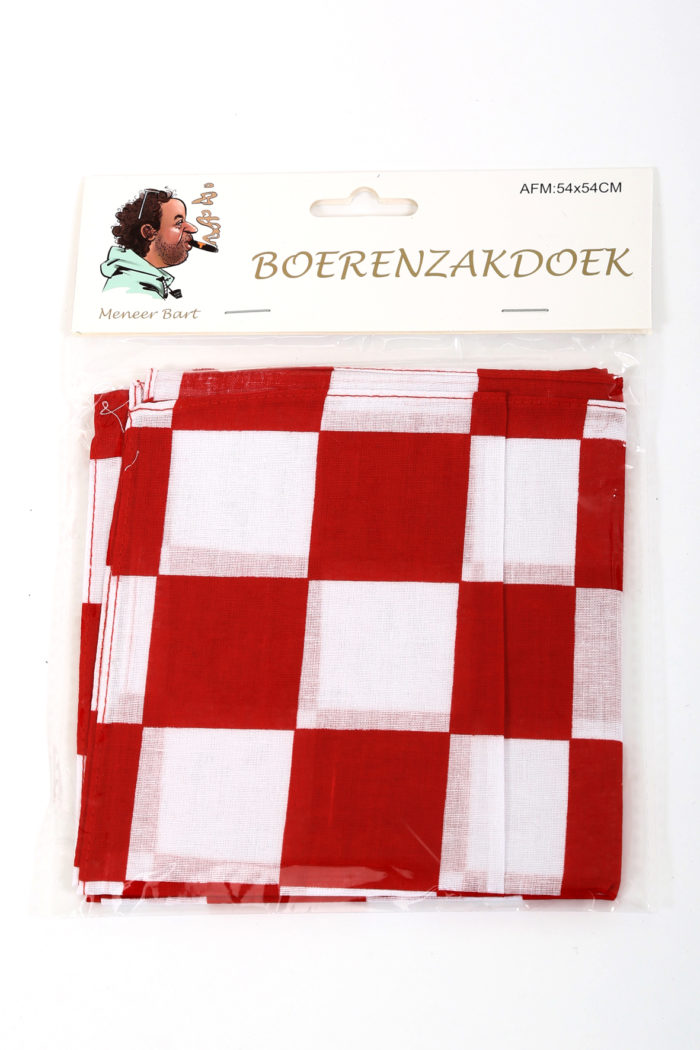 Zakdoek Brabant per 12 stuks | Feestwinkel Party-Time